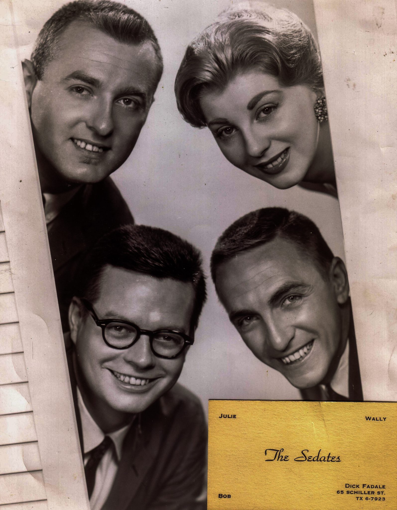 The Sedates - Bud Fadale Bassist